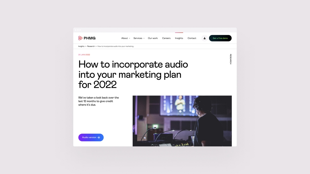 PHMG | Enterprise WordPress Website | Adaptable