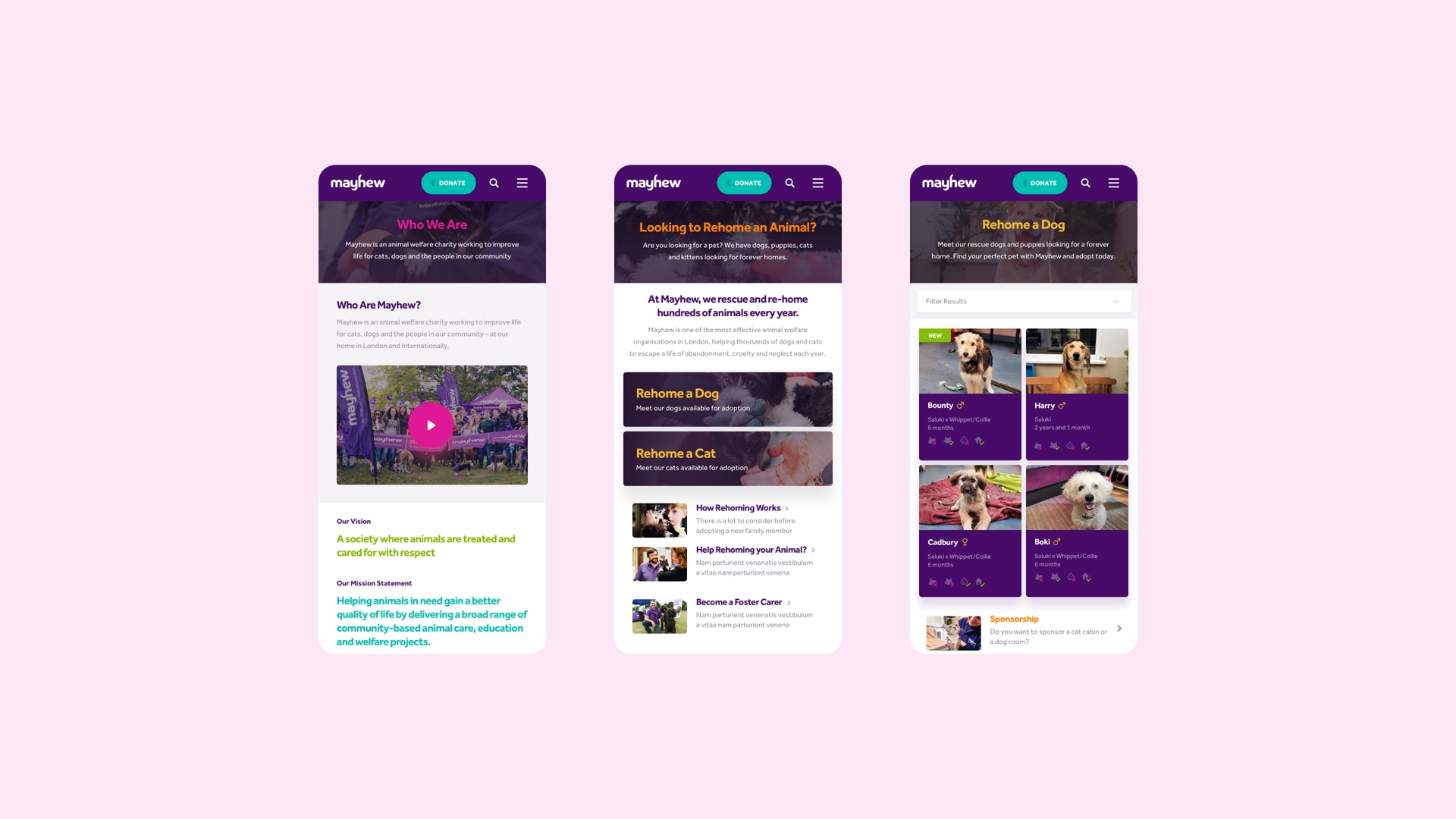 Mayhew | Web Development | Adaptable