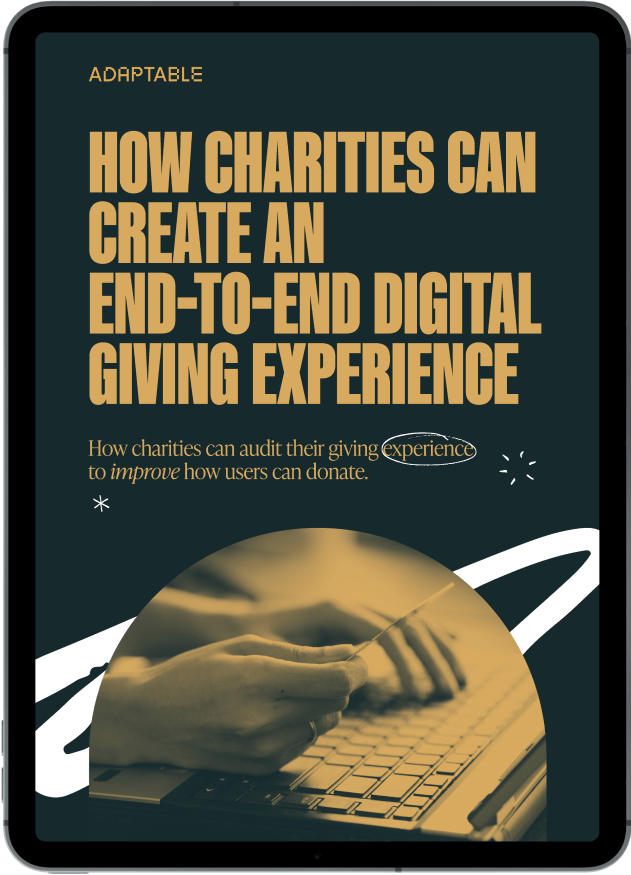 Guide - Accessible Digital Products for Charities | Adaptable