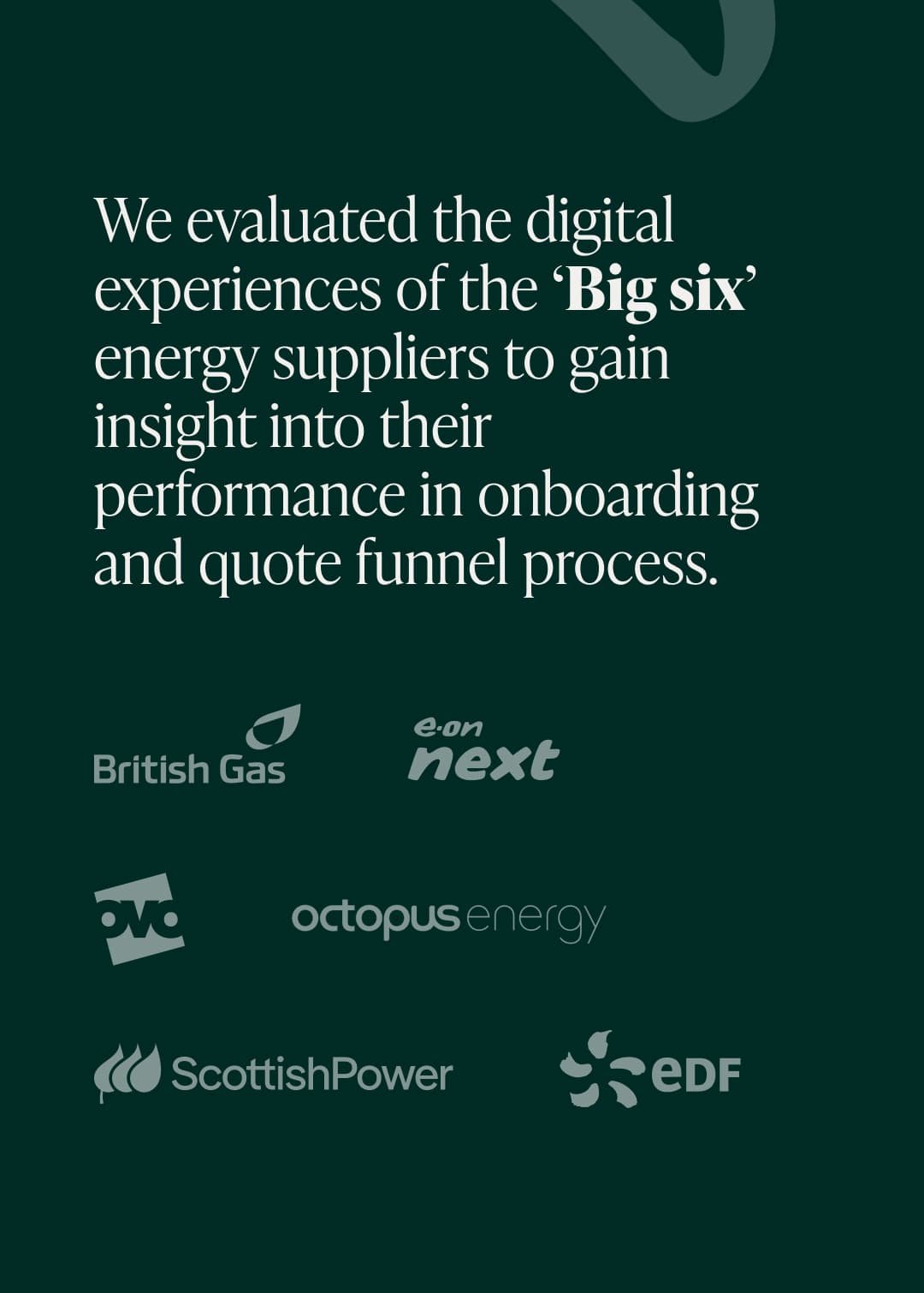 Report: Evaluating the digital experiences of the Big 6 | Adaptable